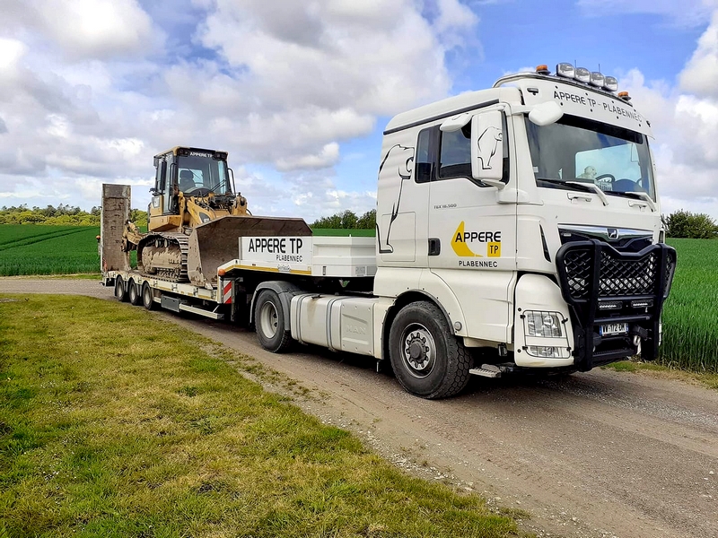 Location bennes Plabennec - nettoyage chantier à Brest, Finistère ( 29) - APPERE TP