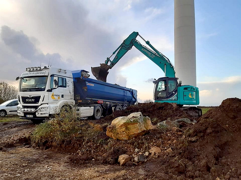 Location bennes Plabennec - nettoyage chantier à Brest, Finistère ( 29) - APPERE TP