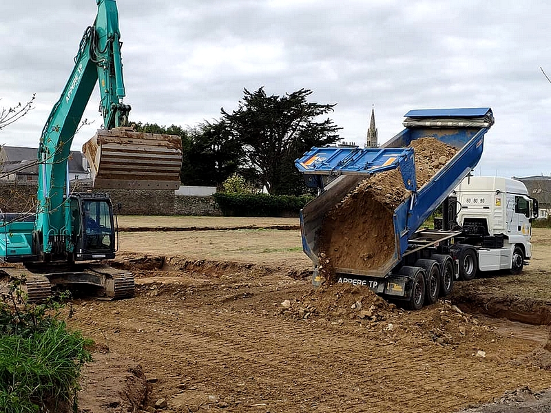 Location bennes Plabennec - nettoyage chantier à Brest, Finistère ( 29) - APPERE TP